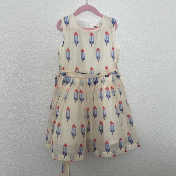 Doe A Dear | Dresses | Nwt Doe A Dear Patriotic Popsicle Kids Dress ...